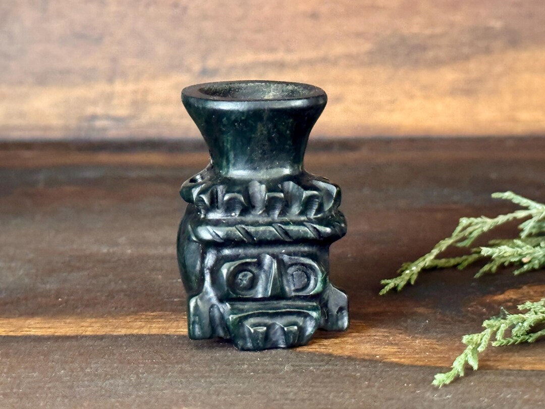Tlaloc Water Jug Guatemalan Jade Pendant Jewelry Prehispanic Native ...