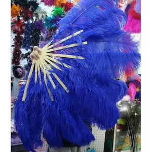 8045cm Large Burlesque Dance Feather Fan Bridal Bouquet - Etsy Canada