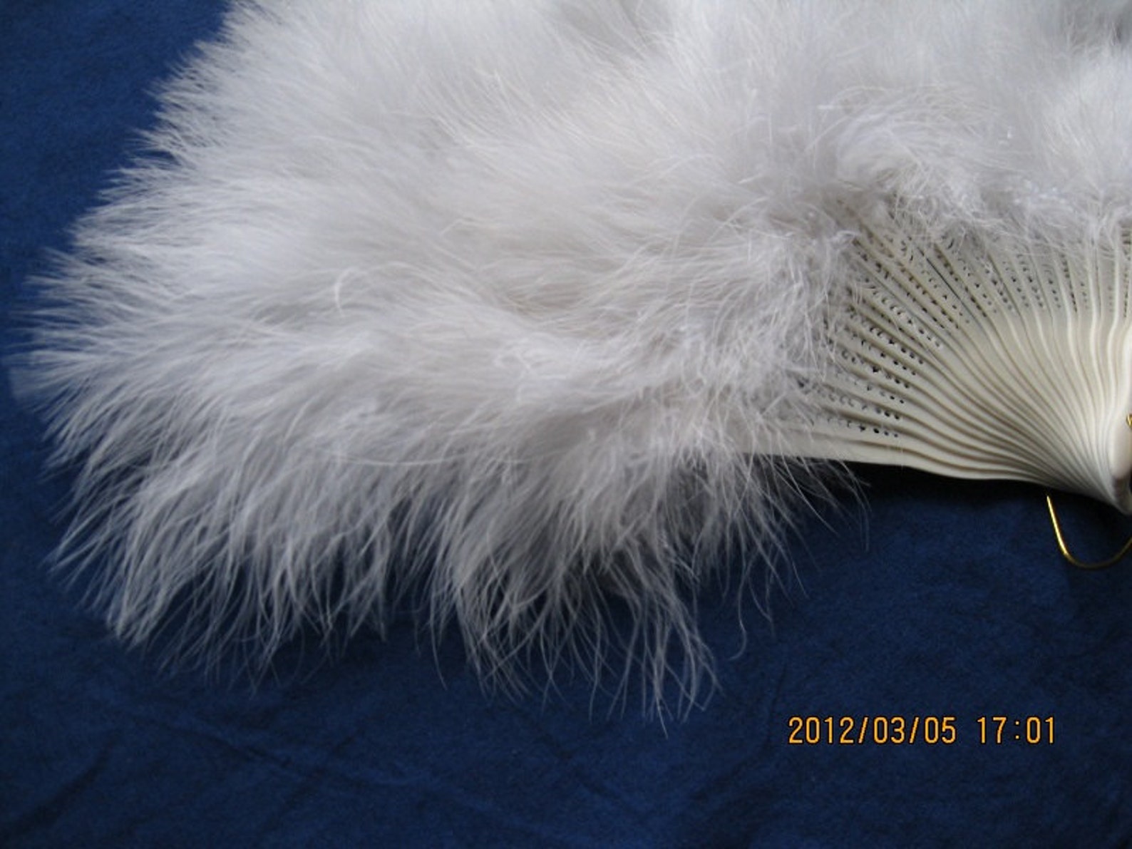 15 Pieces/lot Stunning White Feather Fan - Etsy