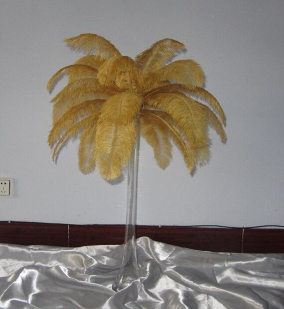 13 Gold Feathers 18 20inch Etsy UK