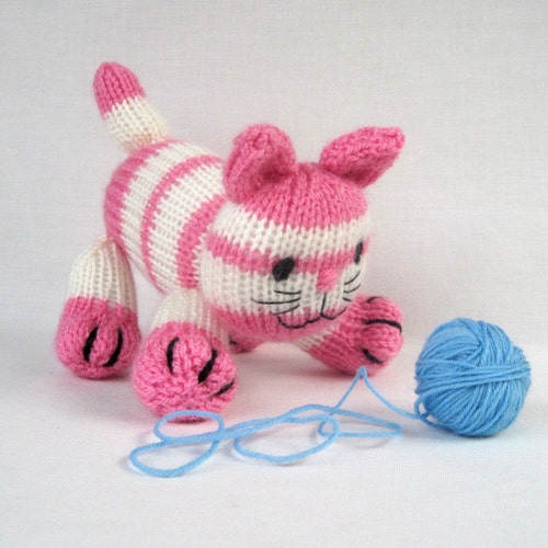 Cats Knitting Pattern PDF - Etsy