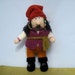 Pirates Toy Doll Knitting Pattern PDF Instant Download - Etsy