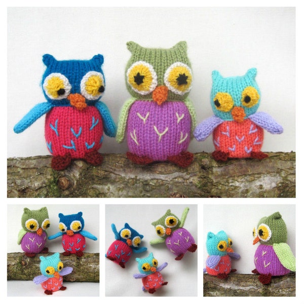 Owl Sweater Pattern - Etsy