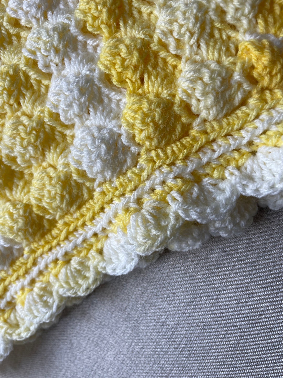 Yellow Baby Afghan Crochet Baby Afghan Crochet Baby Blanket - Etsy