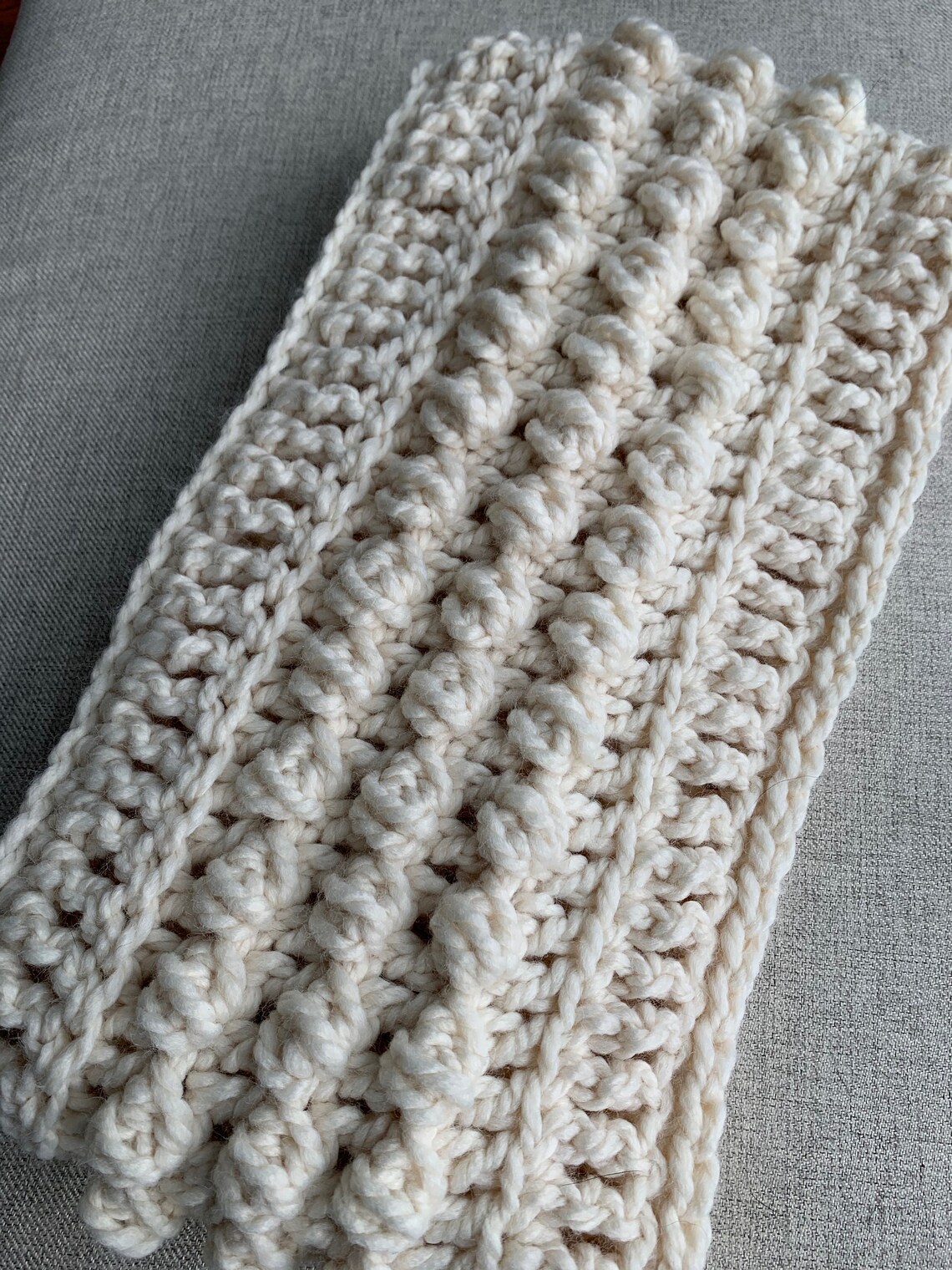 Crochet Pattern, Crochet Scarf Pattern, Bulky Scarf Pattern, Winter ...
