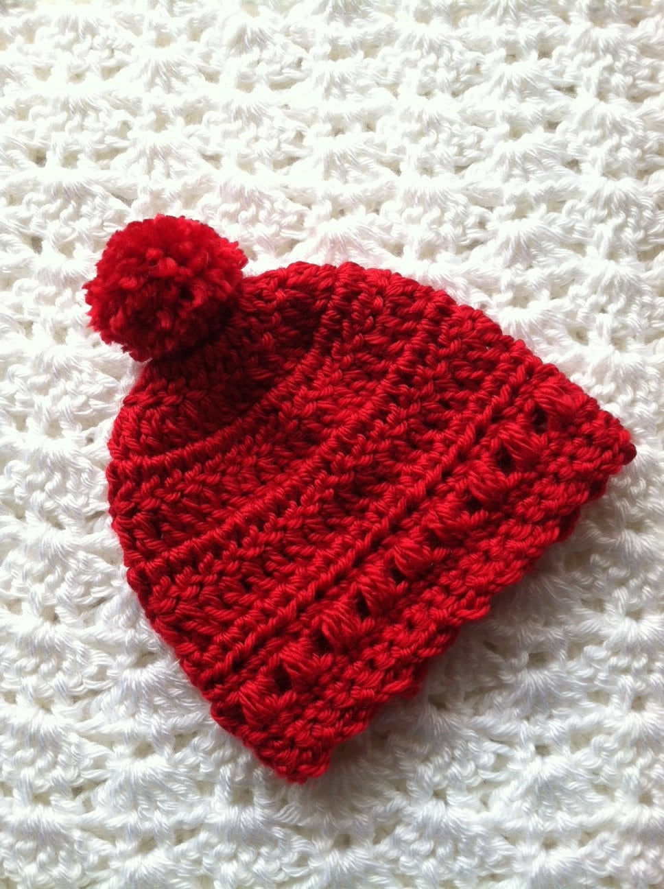 Red Crochet Baby Hat Crochet Baby Hat Newborn Hat | Etsy