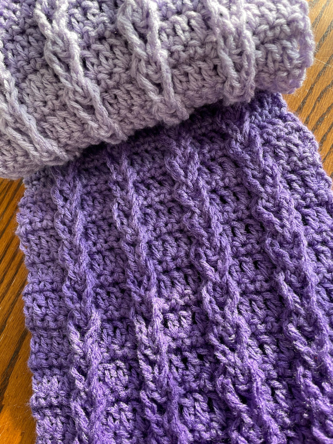 Crochet Bulky Scarf Pattern, Crochet Pattern, Infinity Scarf Pattern ...