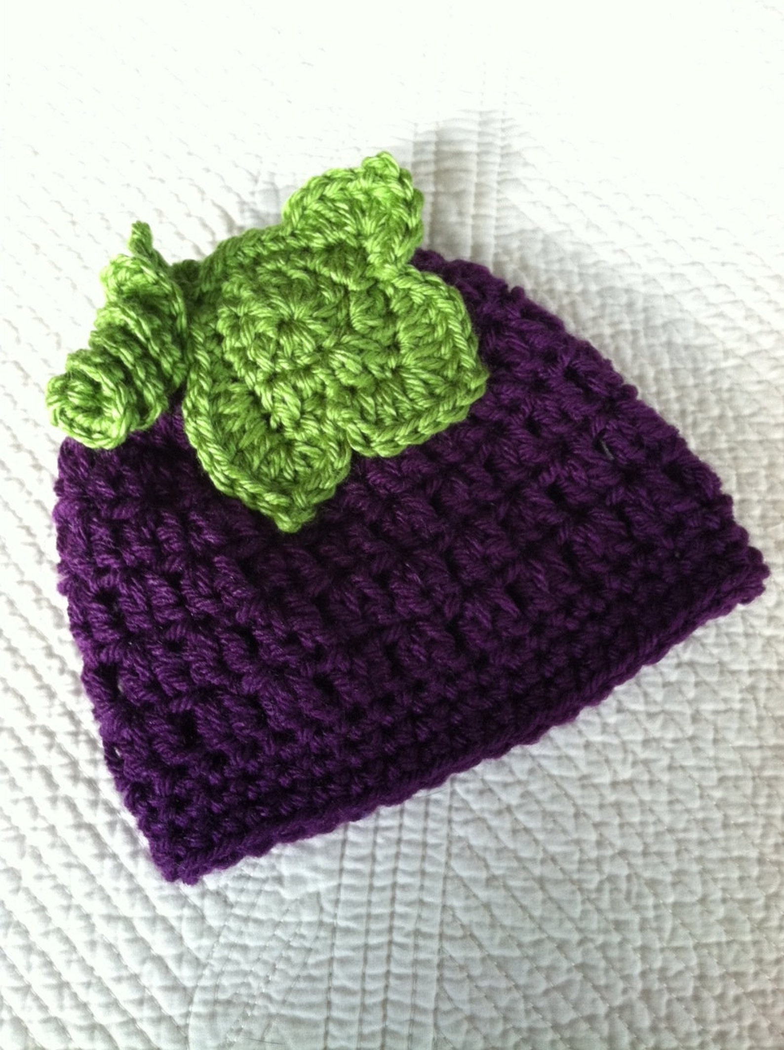Grape Baby Hat Crochet Baby Hat Kids Crochet Hat Purple - Etsy