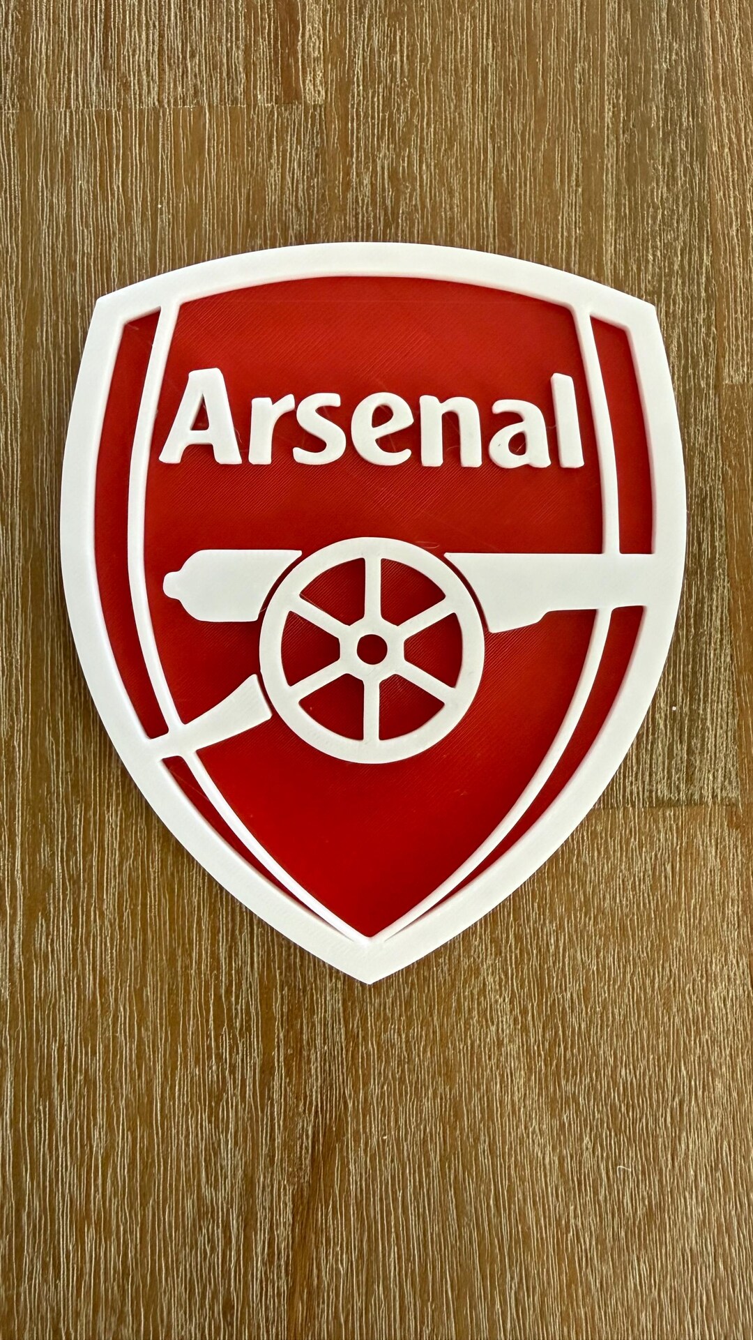Buy Arsenal FC 3d Sign, 3d Printed Wall Art,football Fan Gift,team Logo ...