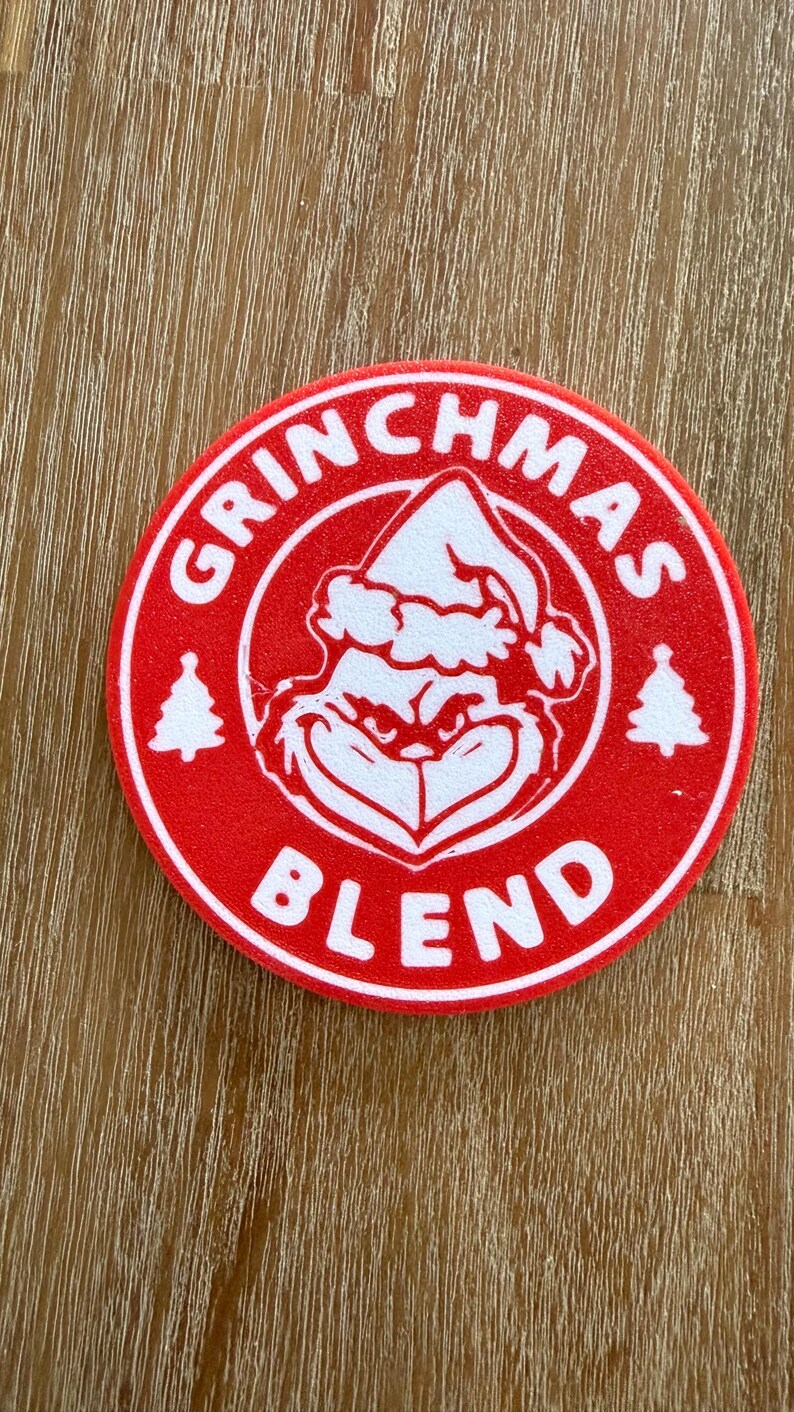 The Grinch Coasters. Comes in a Pair. Perfect for Any Collector of ...