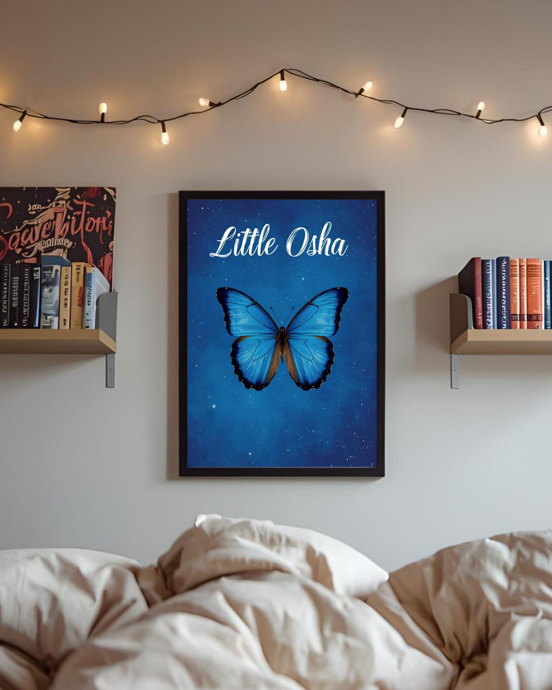 Little Osha Butterfly Poster | Romantasy Book Art | Quicksilver Bookish ...