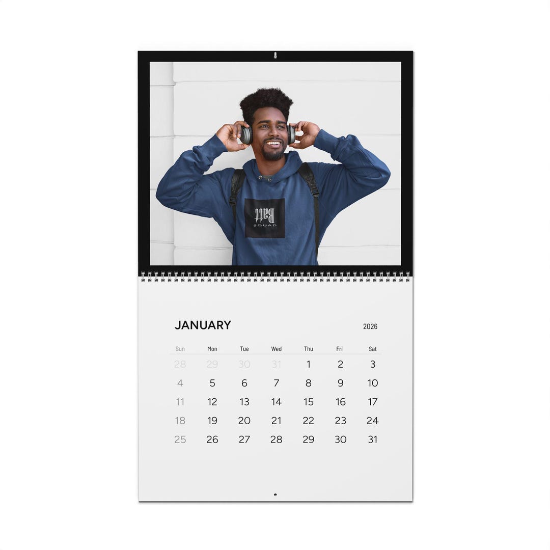 Wall Calendar 2026 | Portrait Photo Calendar - Etsy