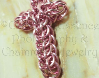 Chainmail Cross - Etsy