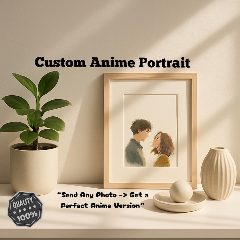 Custom Anime Handdrawn - Etsy