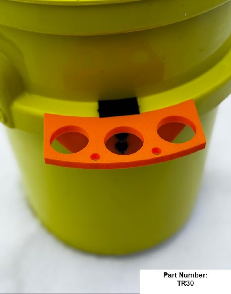 Yeti Bucket Ice Fishing Rod Holder - Etsy