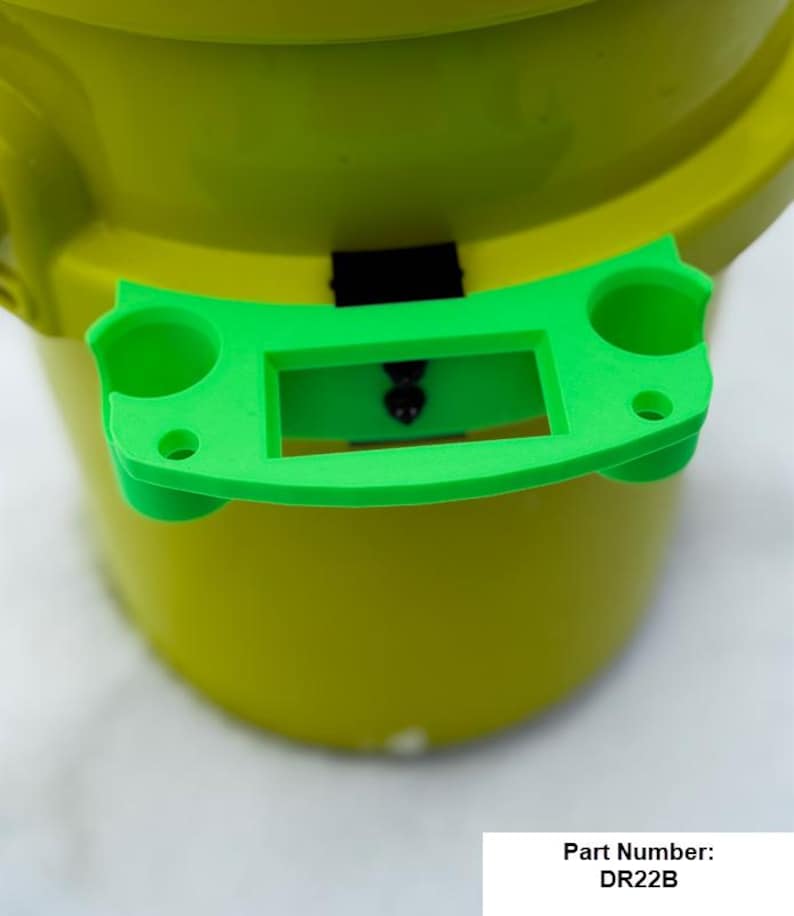 Yeti Bucket Ice Fishing Rod Holder - Etsy