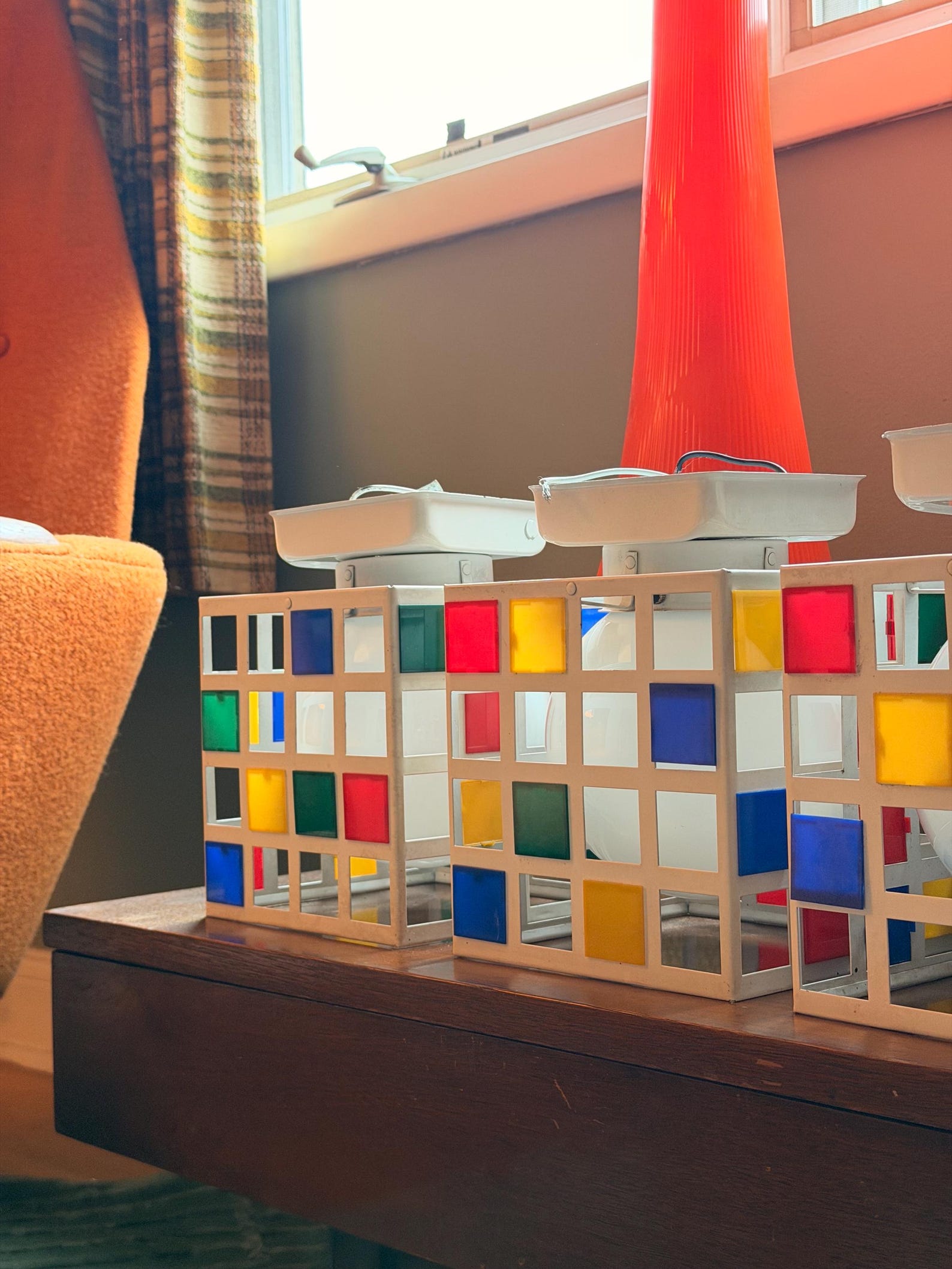 Mondrian Style 70s Ceiling Lights From Progress Lighting - Etsy