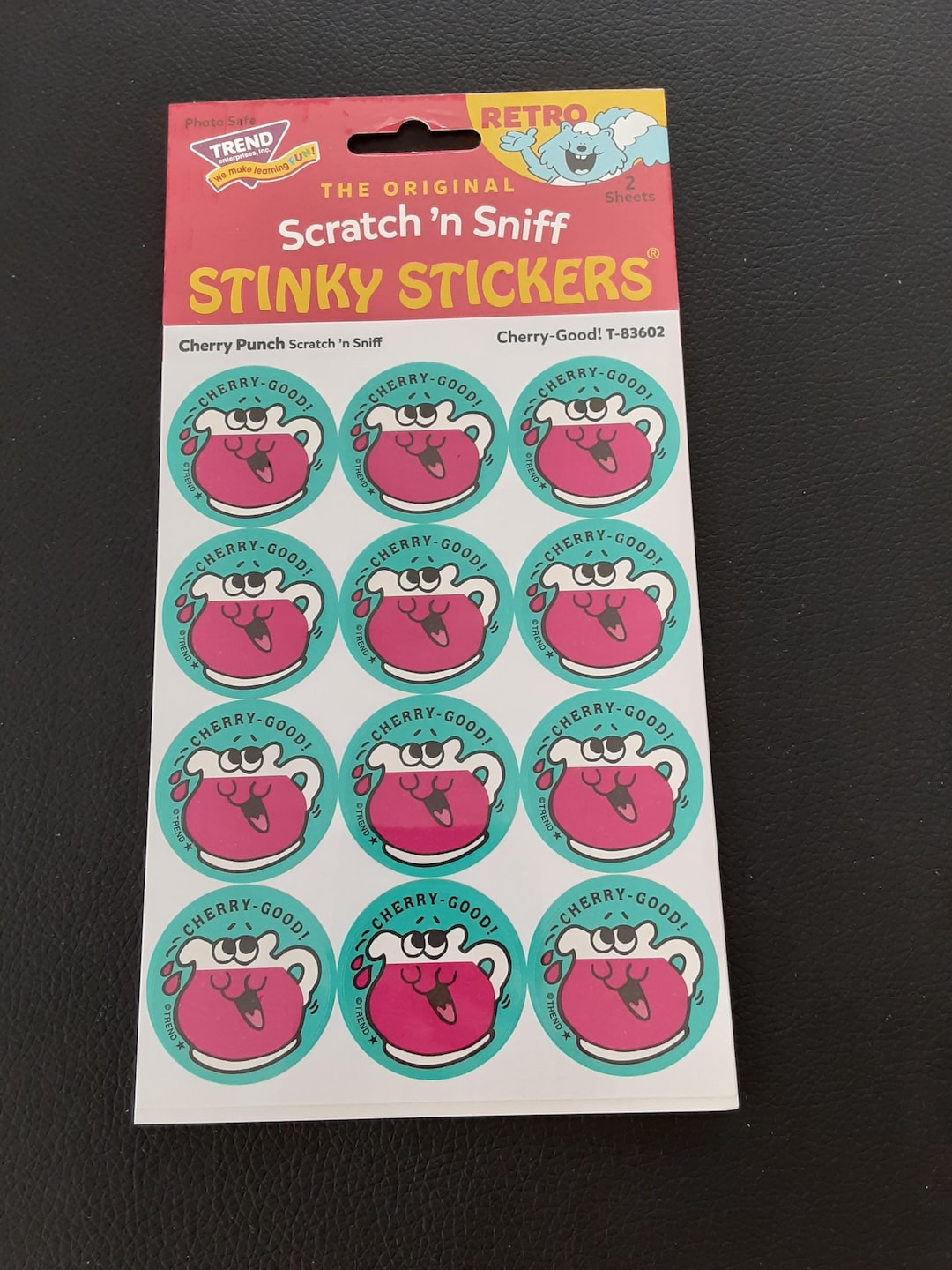 Trend Stinky Stickers Remake Retro Cherry Punch Scratch 'n Sniff ...
