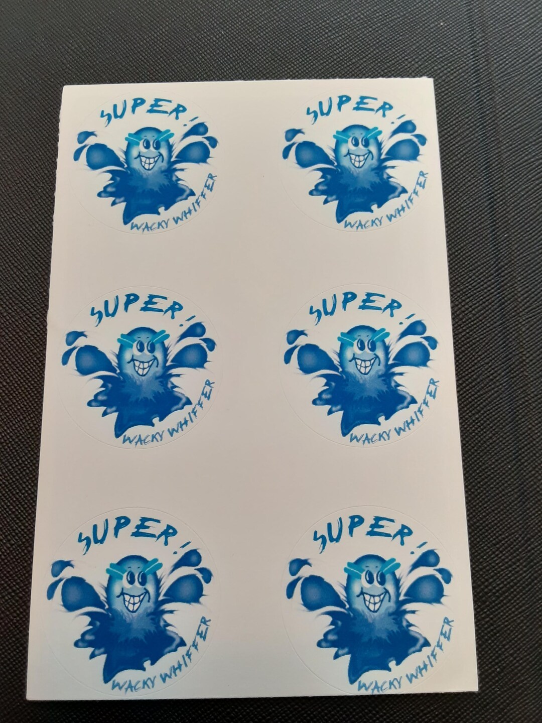 Wacky Whiffer Water Splash Scratch & Sniff Sticker Sheet - Etsy