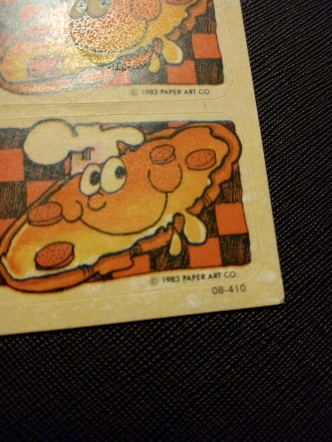 Vintage 80's Paper Art Pizza Scratch & Sniff Sticker Sheet *damaged* - Etsy