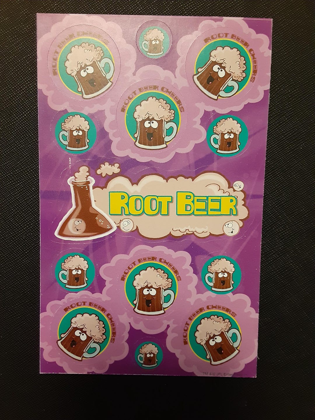 Stink Factory Dr. Stinky's Rootbeer Scratch 'n Sniff Sticker Sheet - Etsy