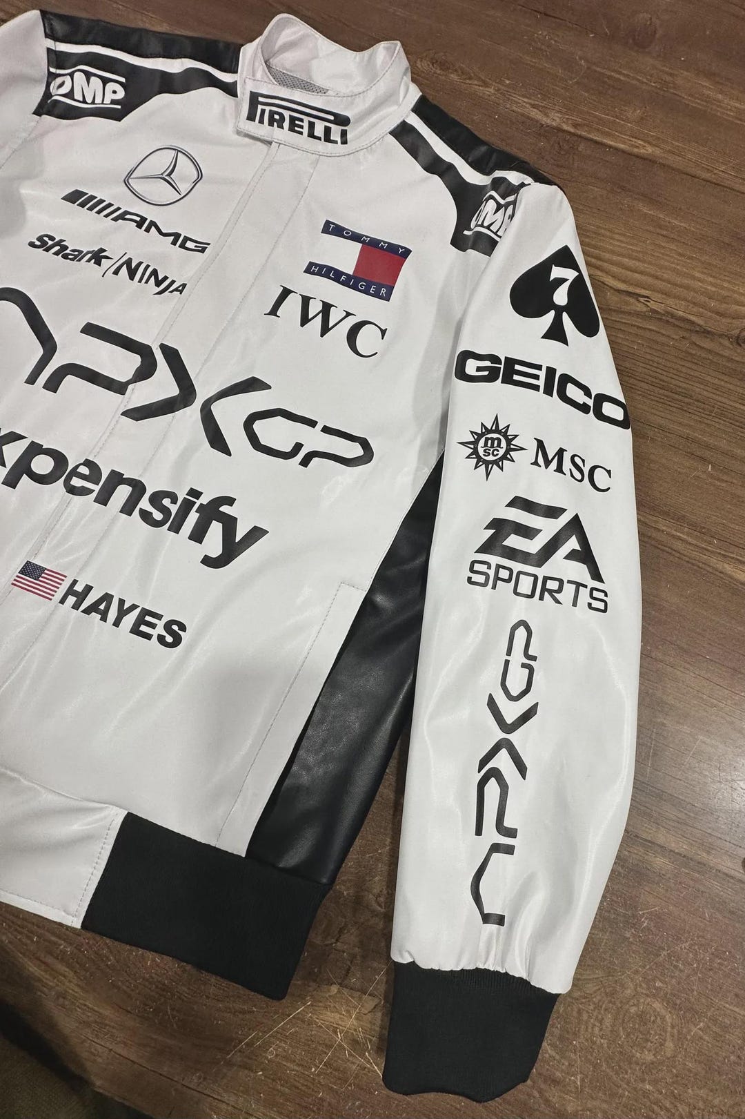 APXGP Racing Bomber Jacket | Brad-inspired Formula Style | Expensify EA ...