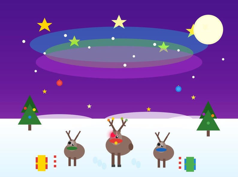 Digital Christmas Art Bundle - Etsy