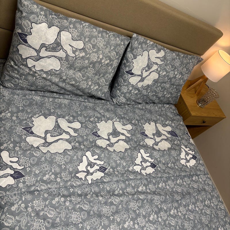 Hand Painted Bed Sheet - Etsy
