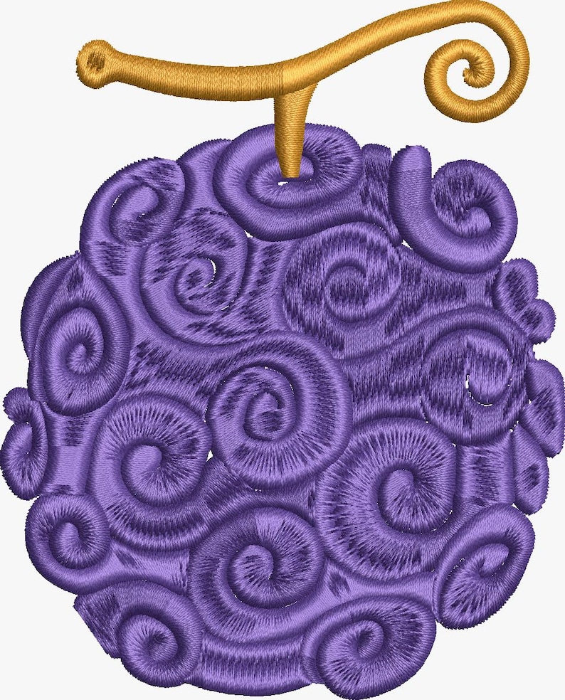 Akuma no Mi Embroidery Design Set | One Piece Inspired Devil Fruits ...