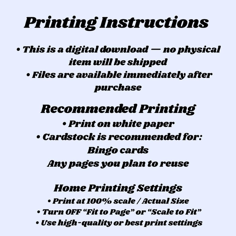 2026 Bingo Cards Printable, Minimalist New Year Bingo Game, Black ...