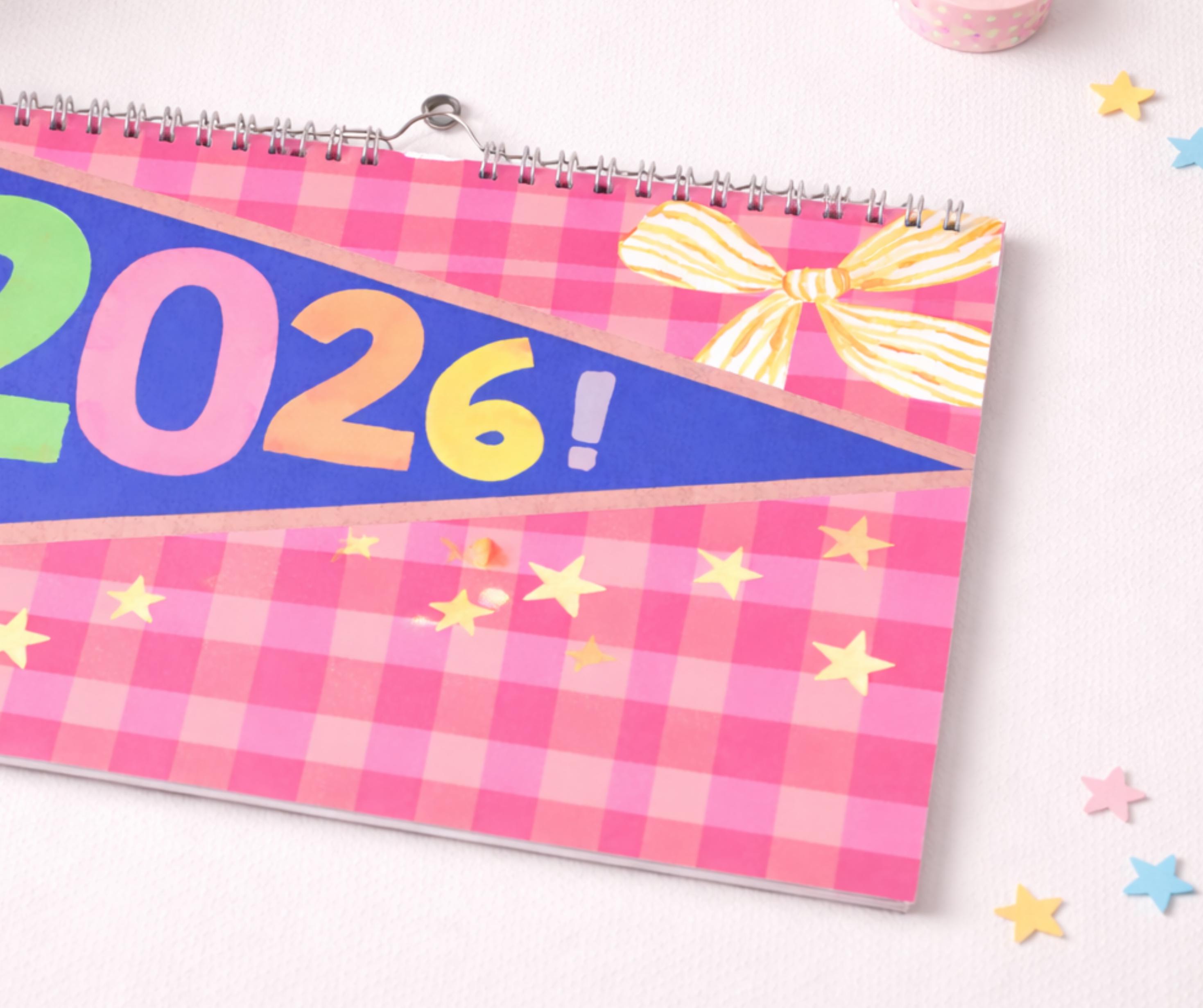 2026 Vision Board Calendar | Editable Canva Template | 2026 Rebrand ...