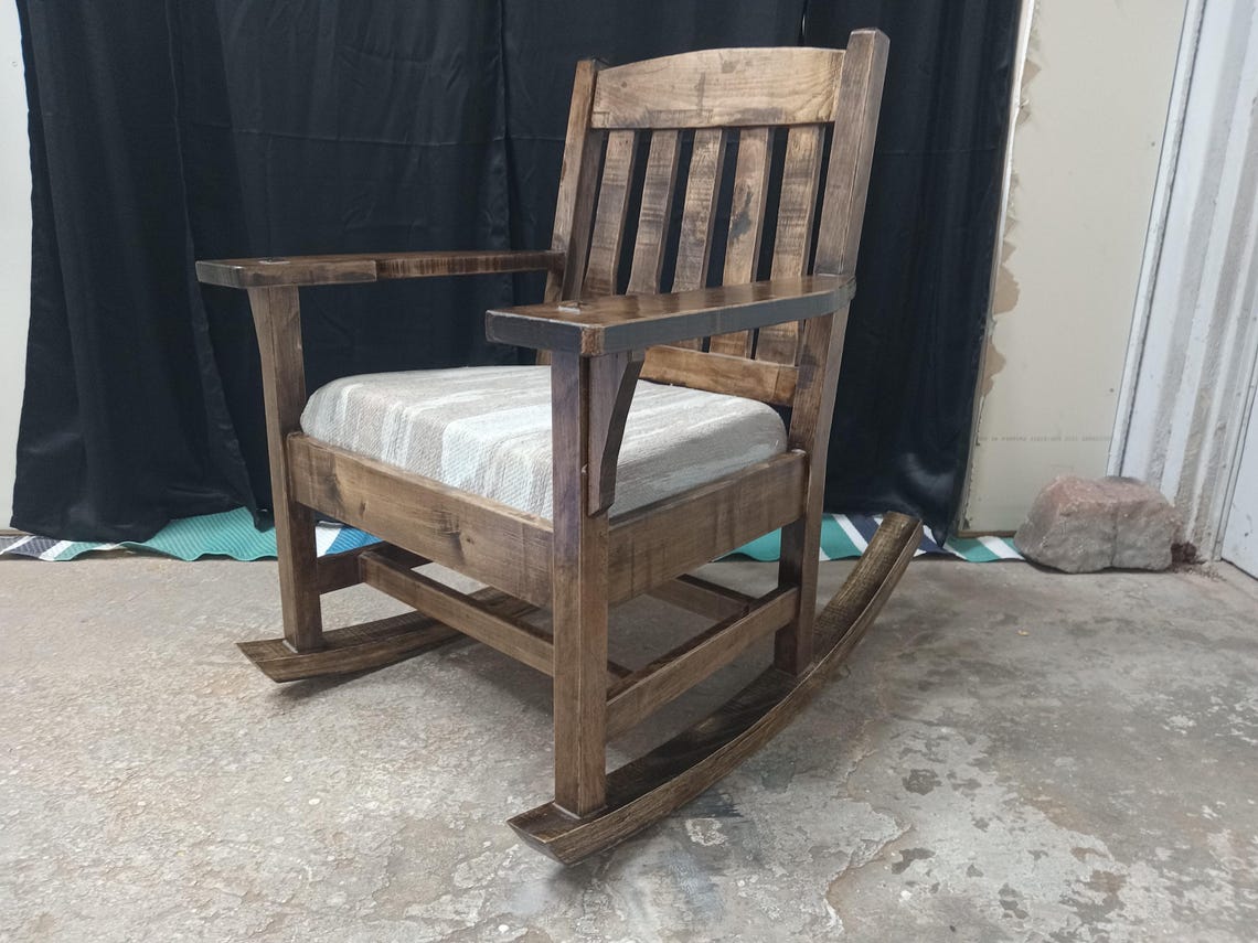 Mission Style Rocking Chair - Etsy