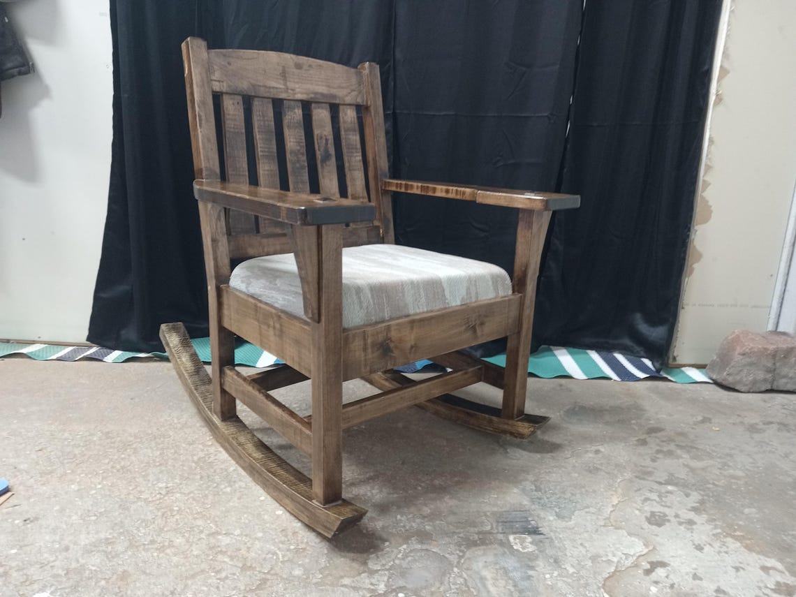 Mission Style Rocking Chair - Etsy