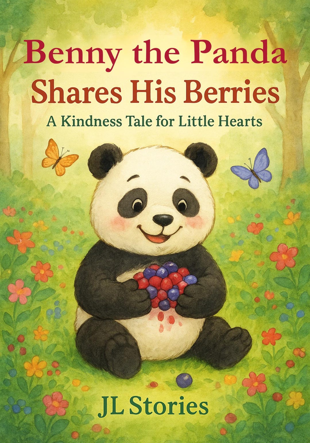 Benny the Panda Storybook and Workbook | Teaching Kindness & Sharing ...