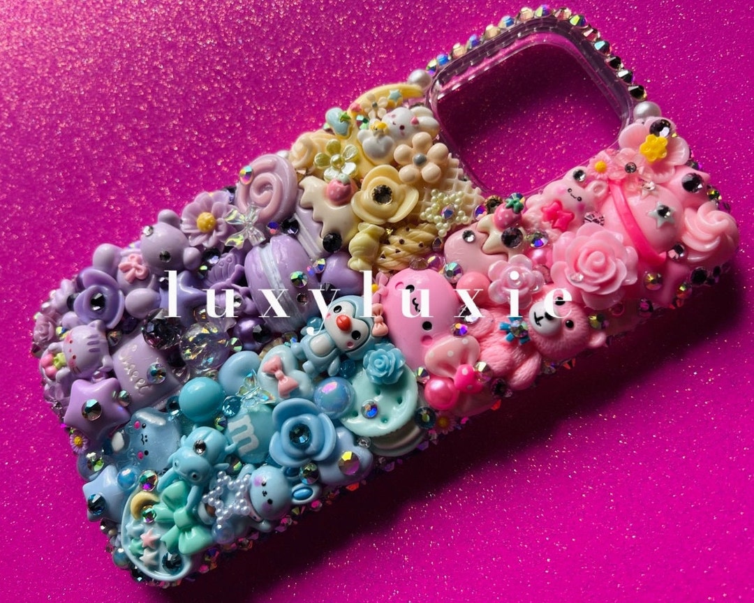 Custom Colorblock Style Decoden Phone Case - Etsy