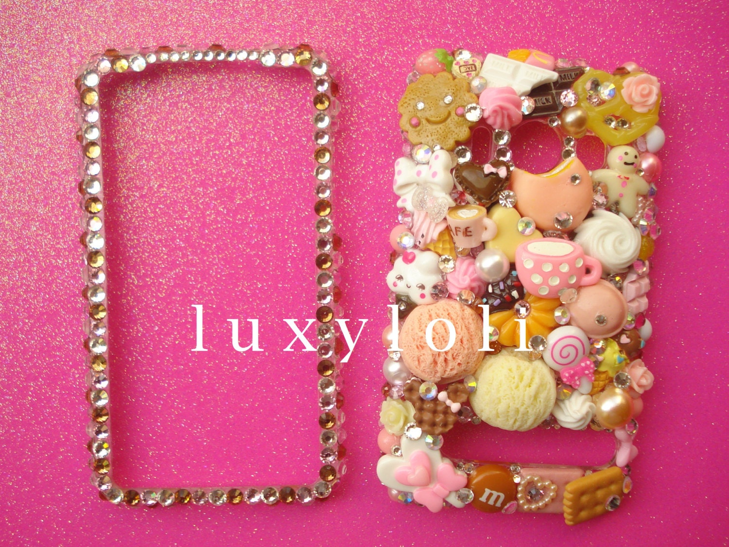 Custom Sweets & Bakery Treats Style Decoden Phone Case - Etsy Canada