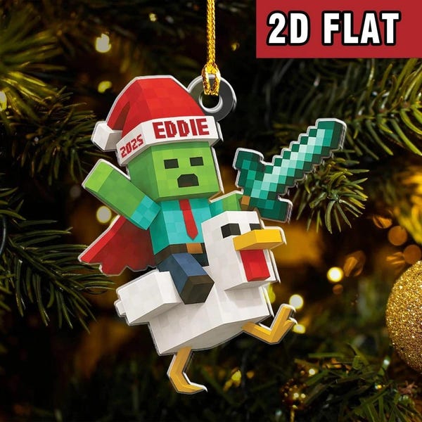 Pixel Game Christmas - Etsy