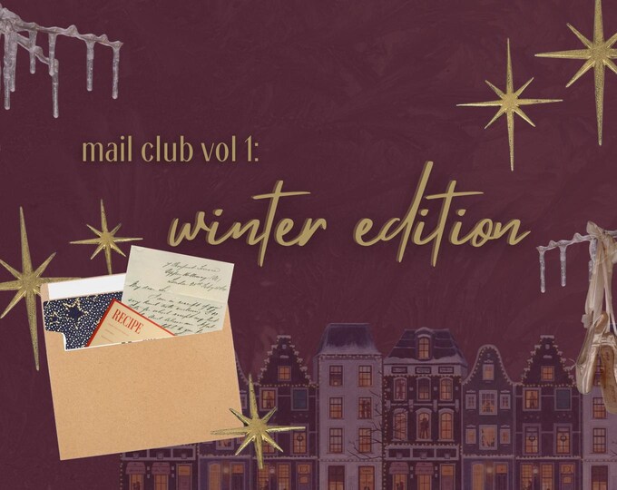 Winter Edition Mail Club - Etsy