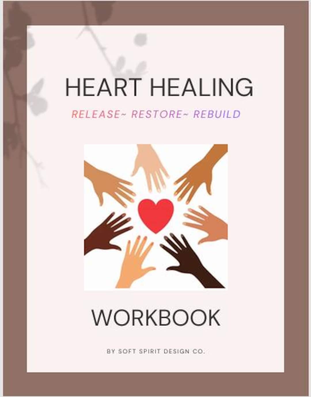 Heart Healing Workbook - Etsy