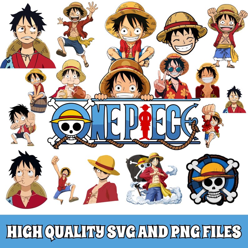350+ One Piece Svg Bundle, Anime Pirate Adventure Designs Mega Bundle ...