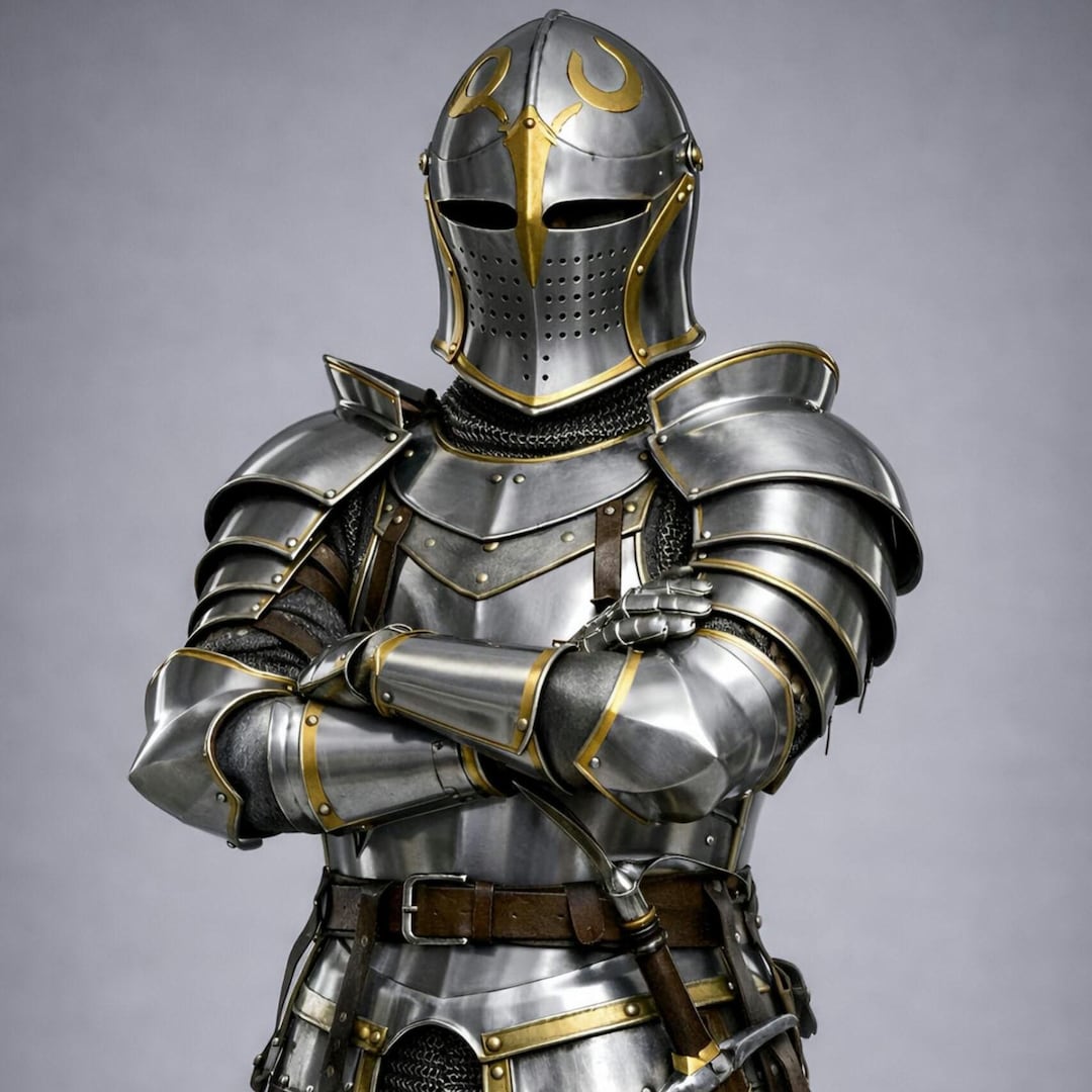 Full Body Medieval Knight Armor | Handmade Gothic Plate Armor Suit ...