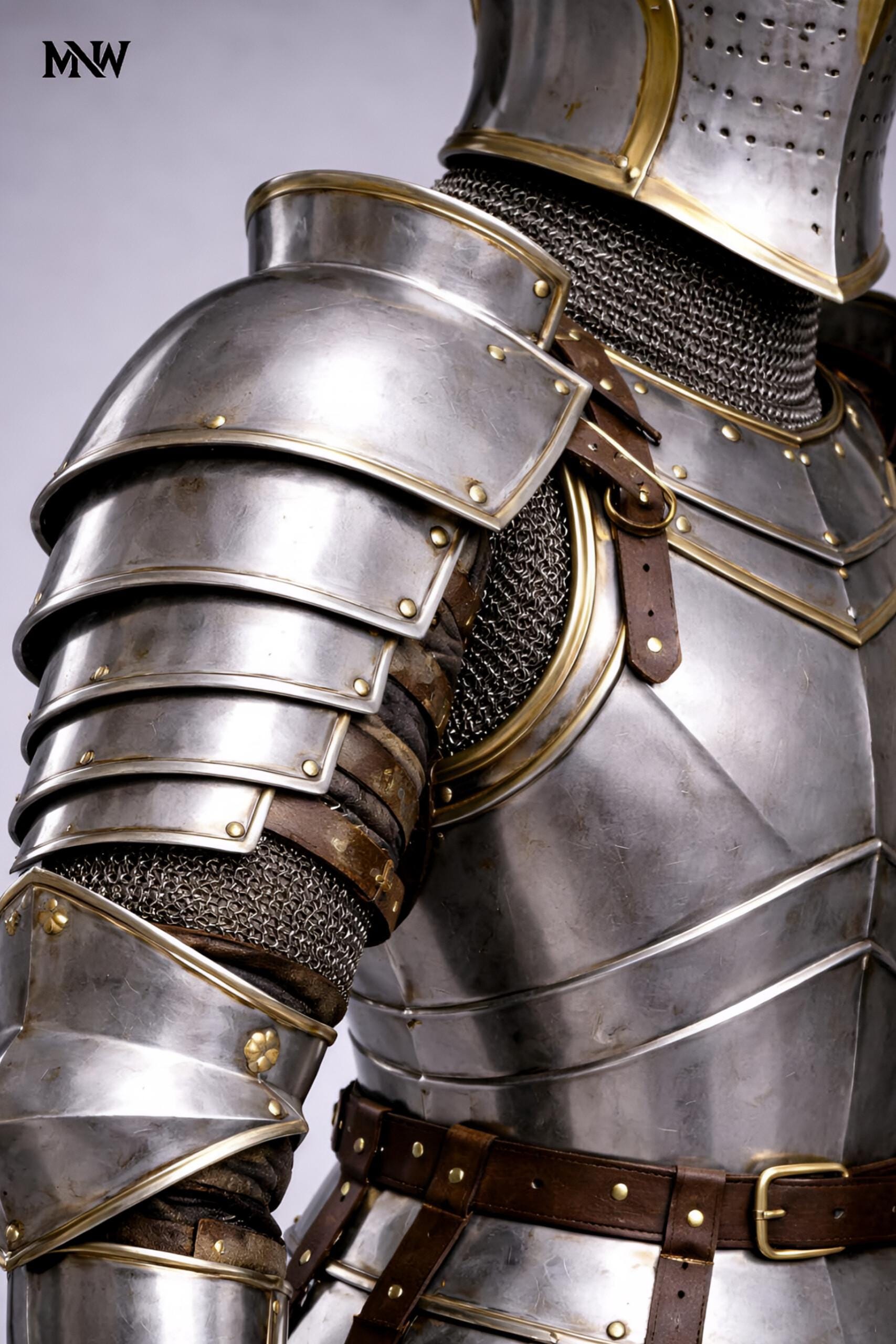 Full Body Medieval Knight Armor | Handmade Gothic Plate Armor Suit ...