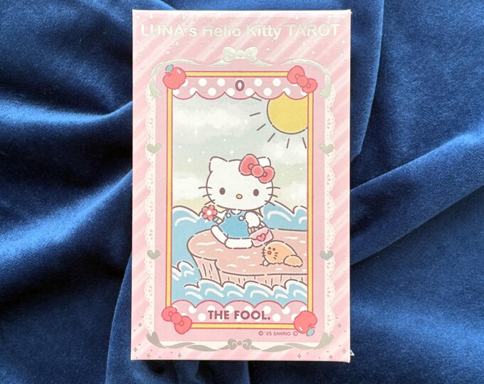 Luna’s Hello Kitty Tarot Deck • Sanrio Tarot Cards • Cute Pastel Tarot ...