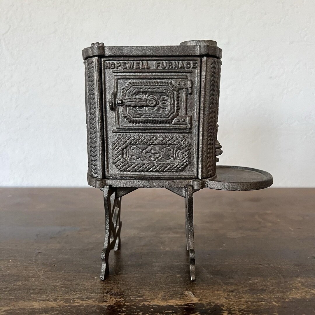 Small Toy Salesman Sample Hopewell Furnace Cast Iron Stove - Etsy