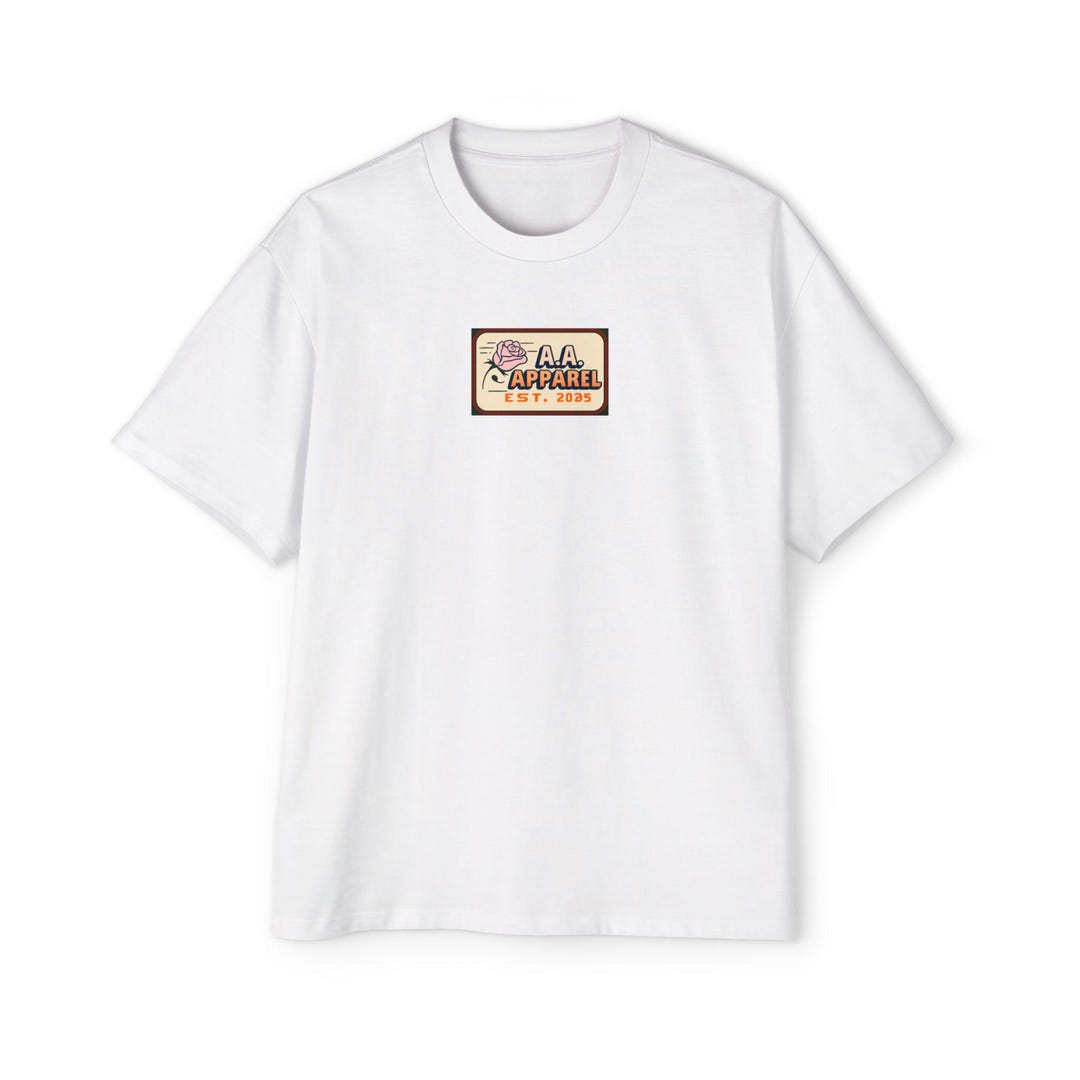AA Apparel Rose Logo T-shirt | Vintage Patch Graphic Tee - Etsy