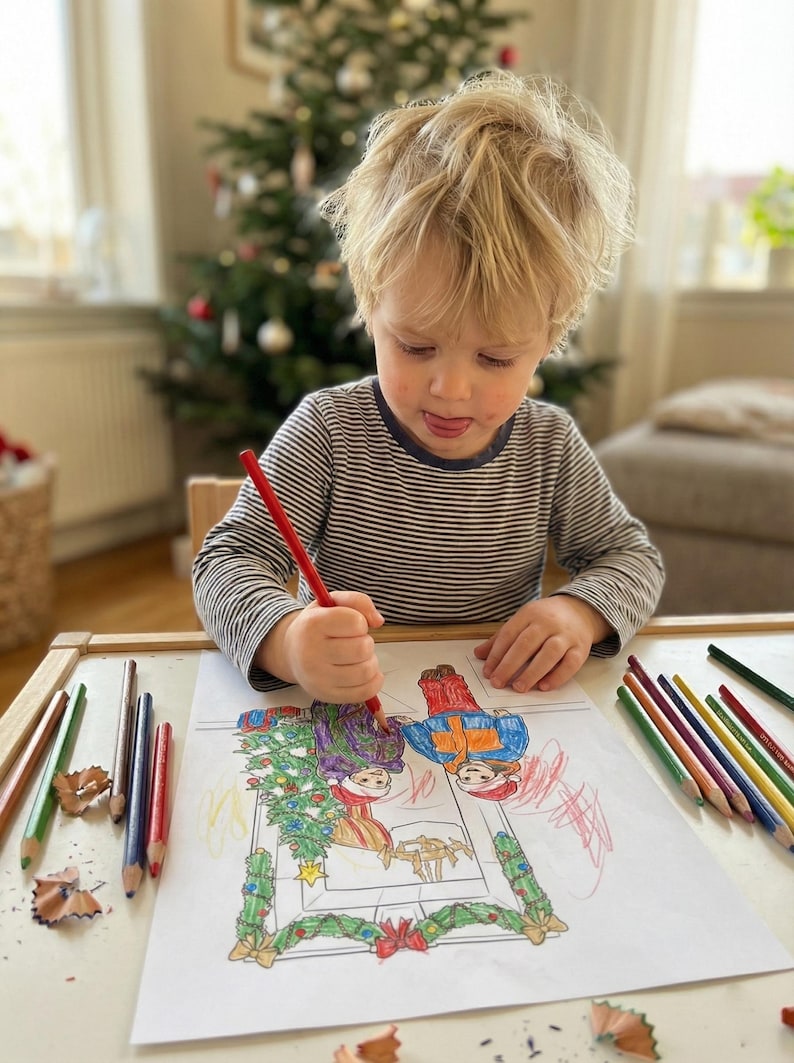 Coloring Page From Photo Valentine Gift Printable - Etsy