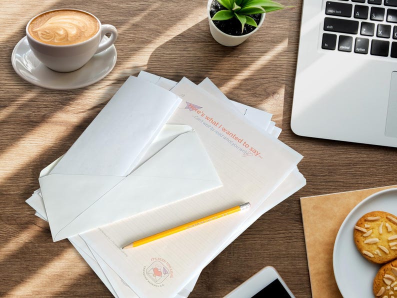 Modern Printable, Letter Writing Kit for Friends, Snail Mail Activity ...