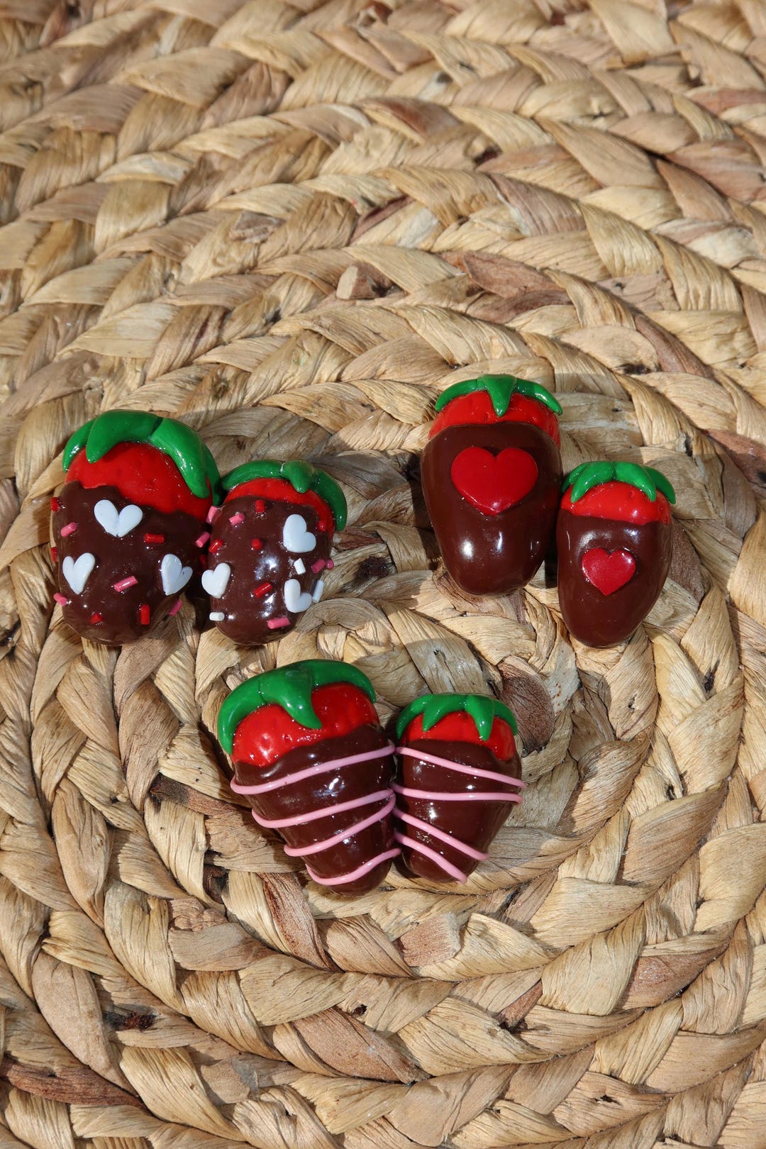 Chocolate Covered Strawberry Magnet - Etsy