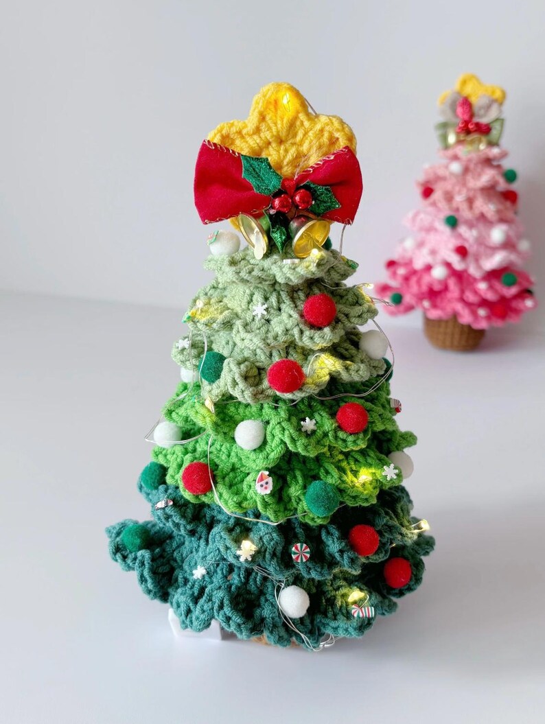 Layered Christmas Tree Crochet Pattern, Crochet Christmas Pattern ...