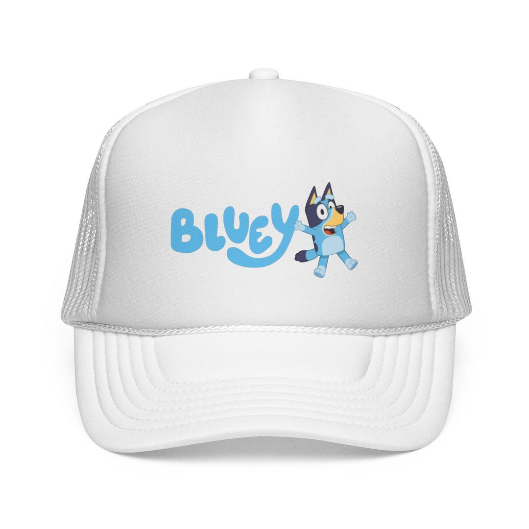 Bluey Character Trucker Cap | Officially Inspired Design - Etsy